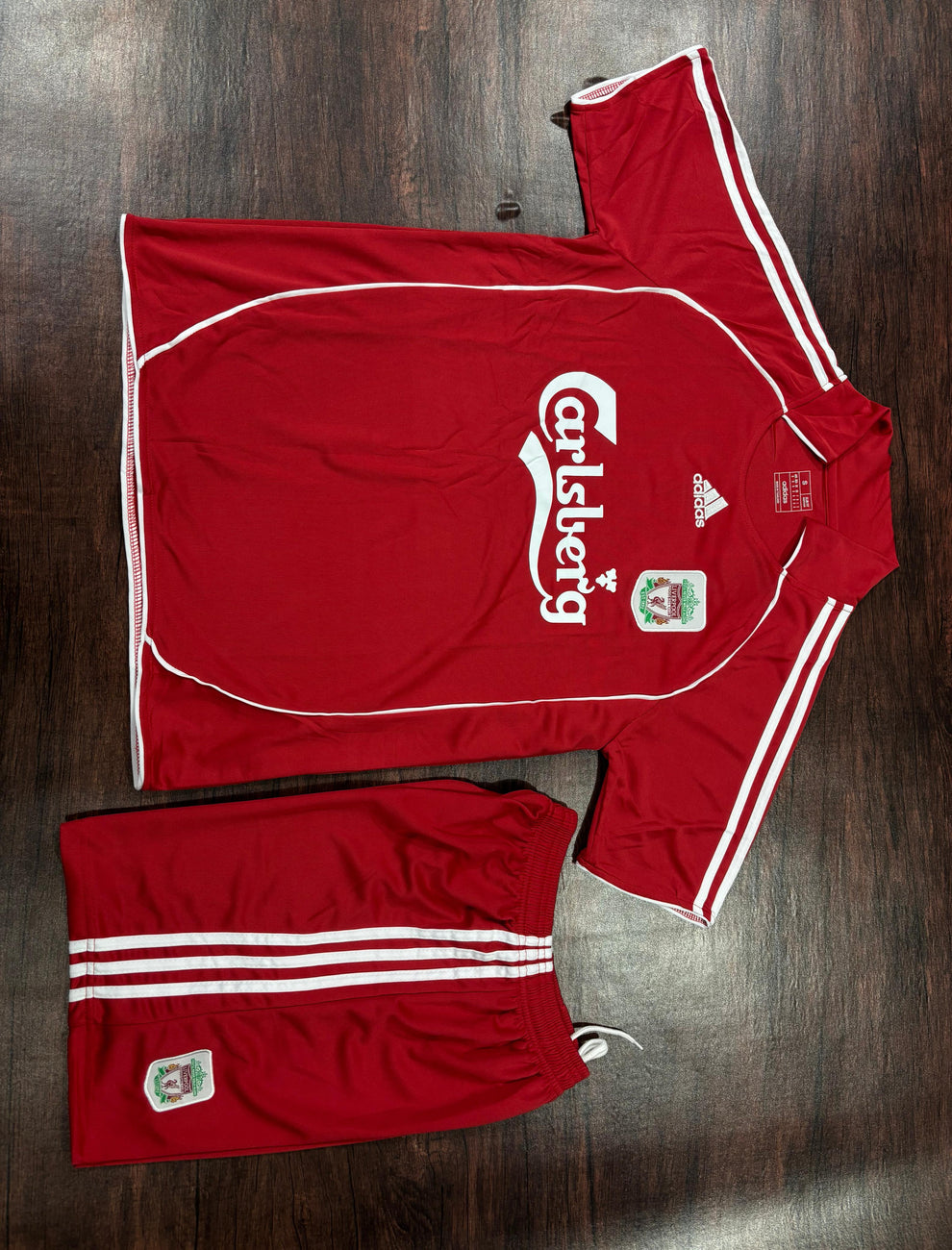 Liverpool FC 2006-07 Retro Home Jersey with Shorts – The Jersey Studio