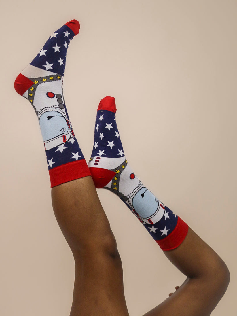 Astronaut Unisex Crew Socks – Union Made